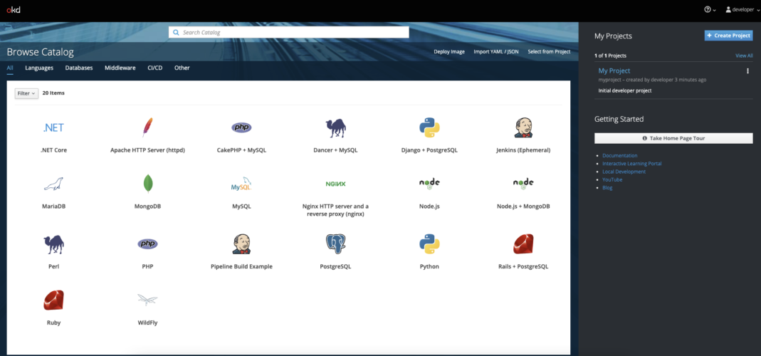 Getting Started with Minishift | Gleaming The Kube